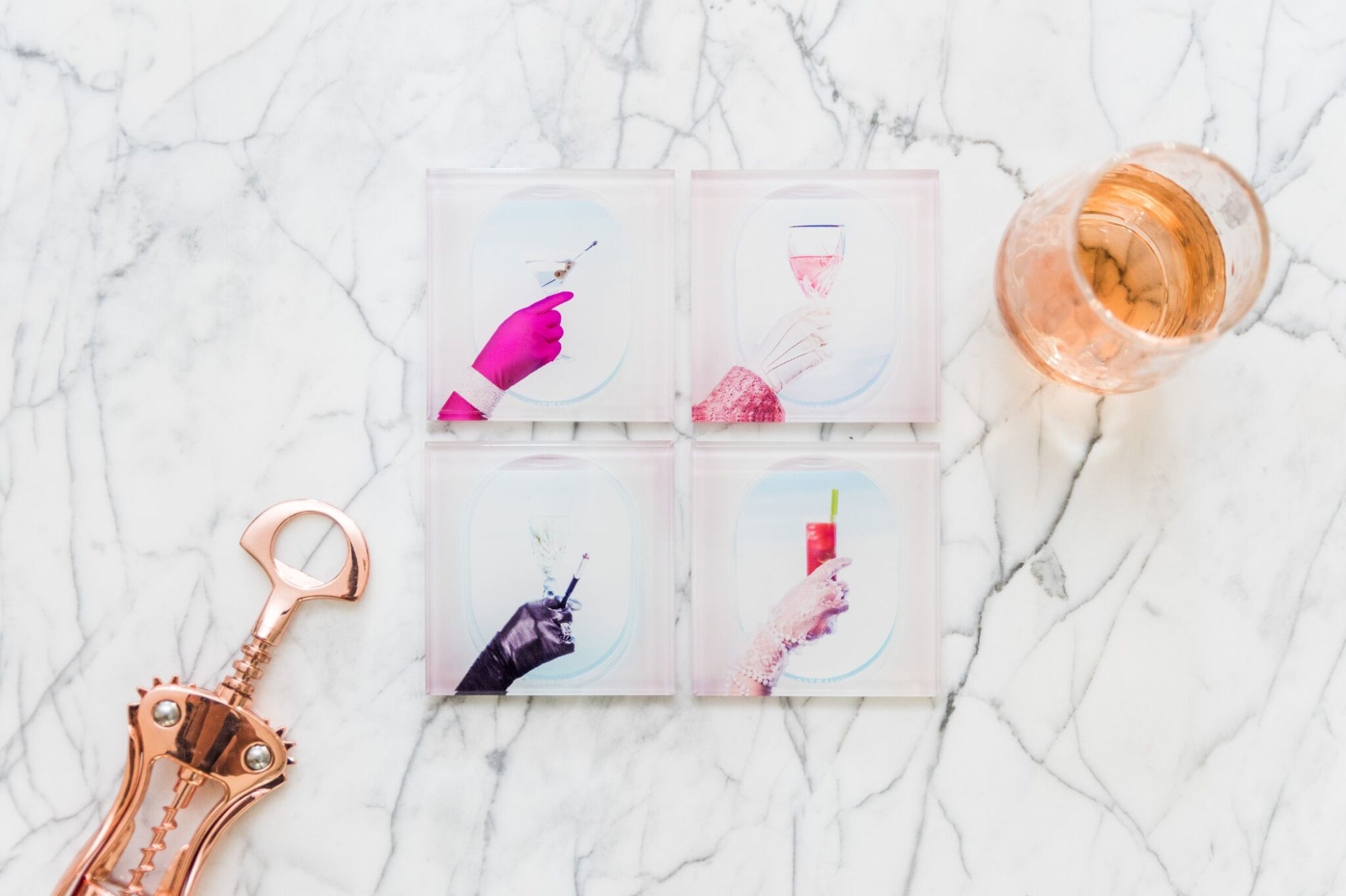 The Bon Voyage Coaster Set – Gray Malin