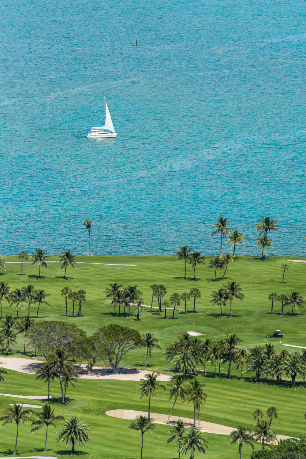 Gasparilla Golf Club Vertical, Gasparilla Island, Florida – Gray Malin