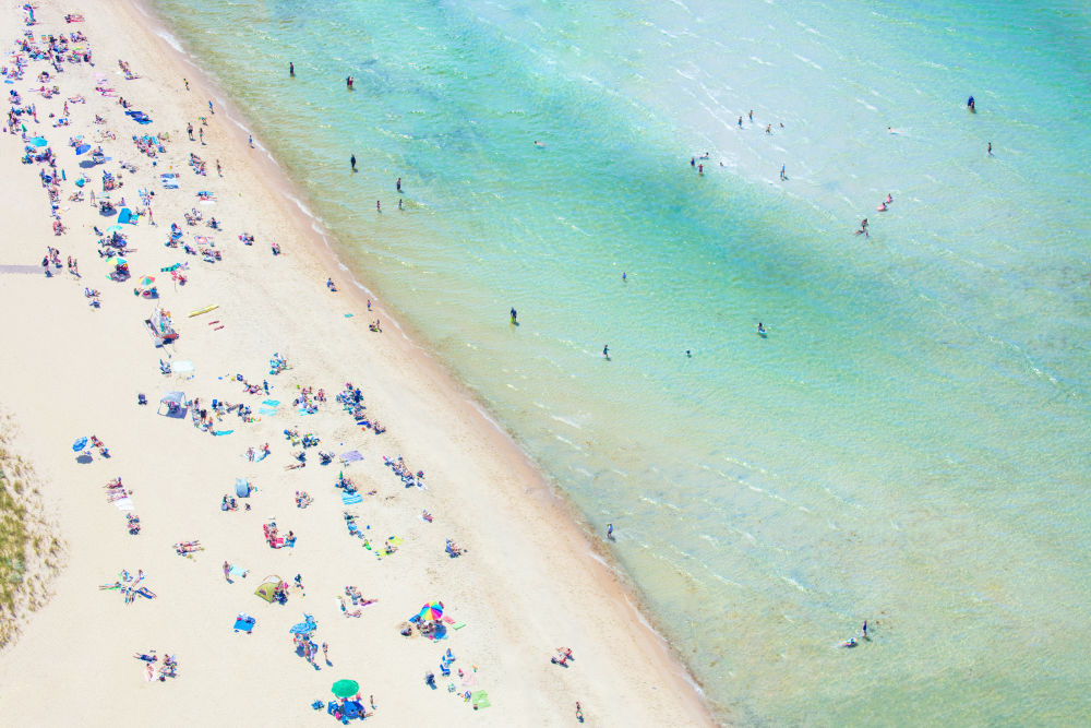 Jetties Beach, Nantucket – Gray Malin