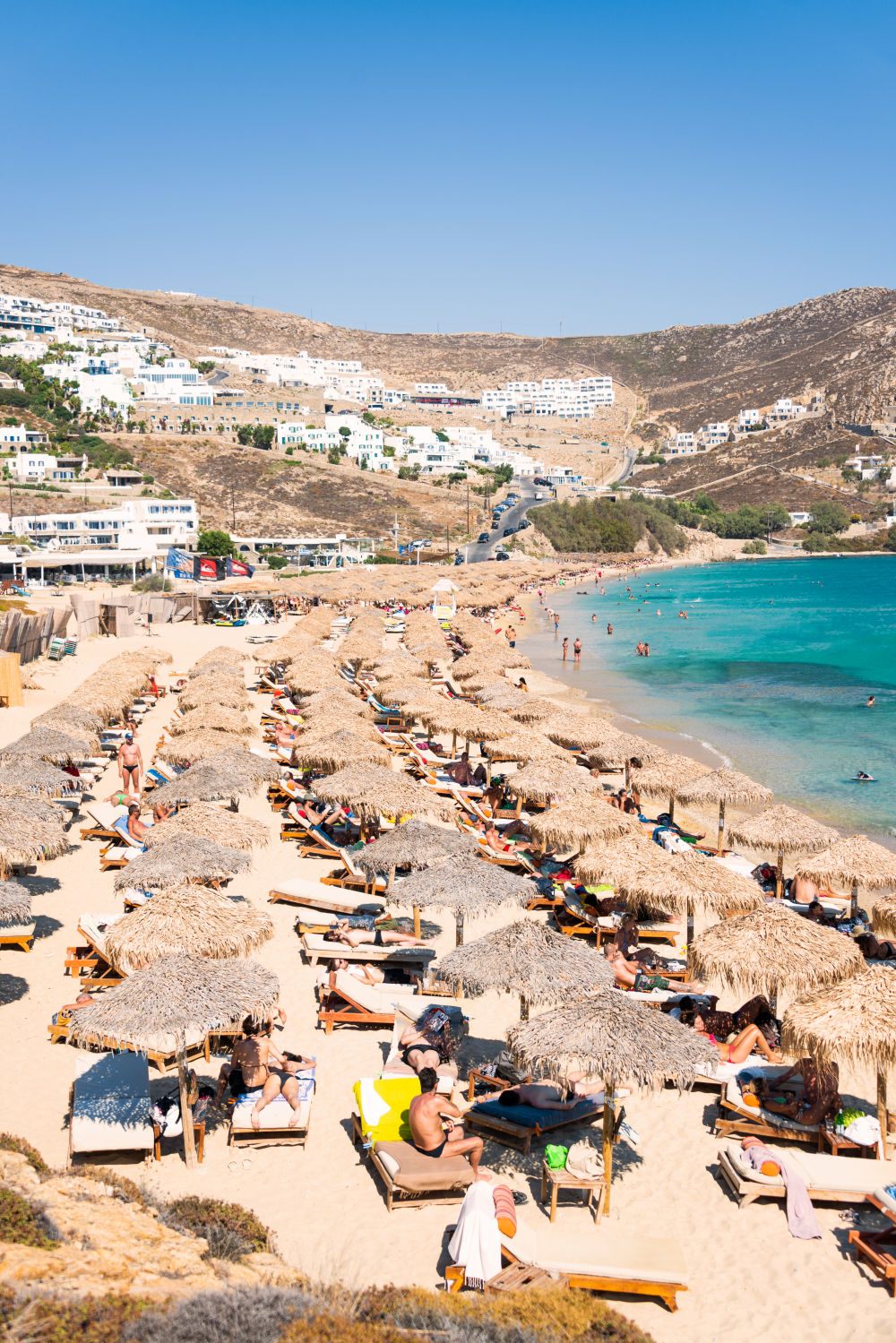 Mykonos Beach Triptych, Greece – Gray Malin